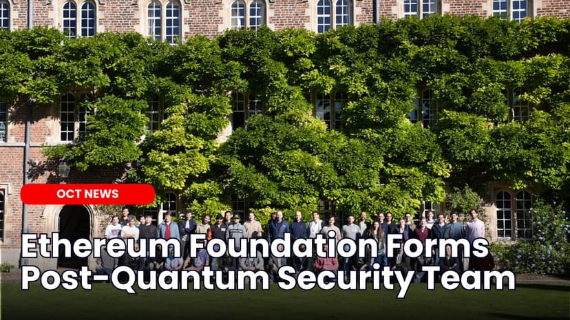 Ethereum Foundation Forms Post-Quantum Security Team | Our Crypto Talk