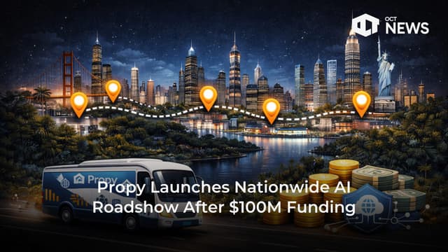Propy Launches Nationwide AI Roadshow After $100M Funding | Our Crypto Talk