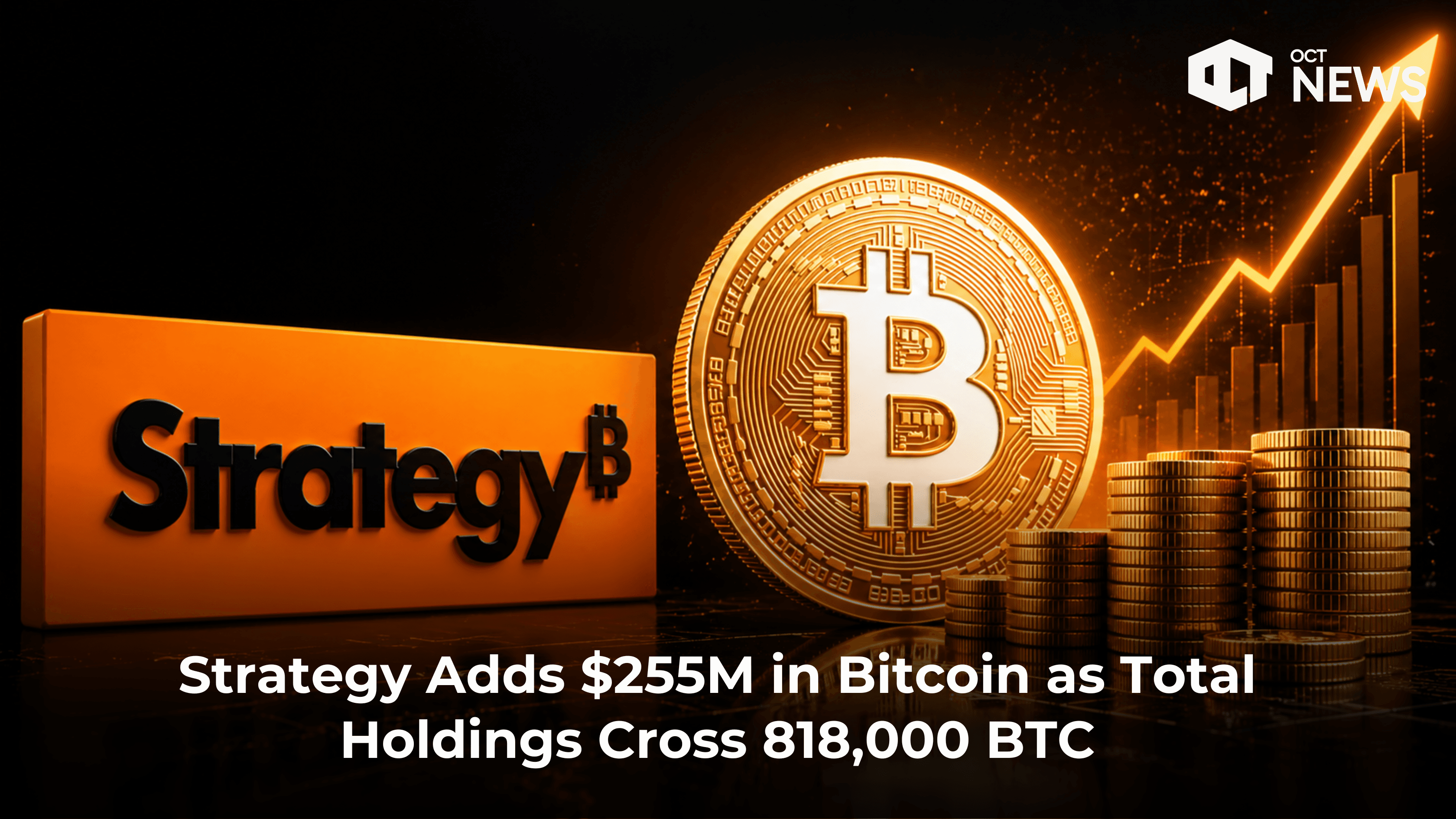 Strategy Adds $255M in Bitcoin as Total Holdings Cross 818,000 BTC ...