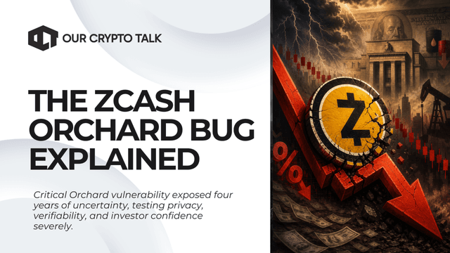 Zcash Orchard Bug: Why ZEC Crashed After the AI Audit | Our Crypto Talk