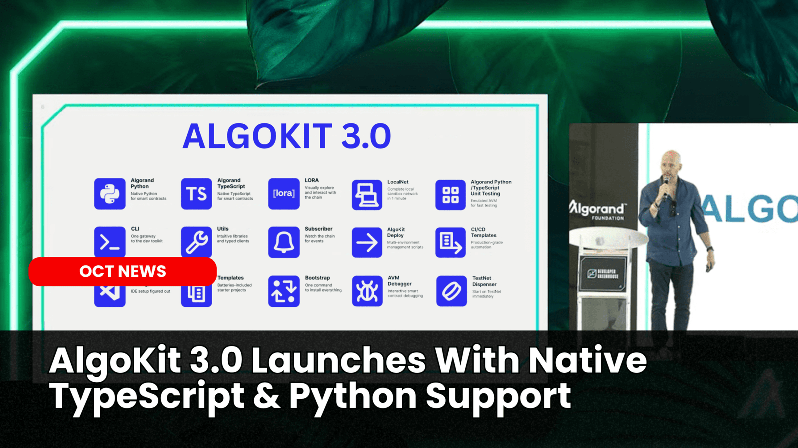 Our Crypto Talk Algokit 30 Launches With Native Typescript And Python