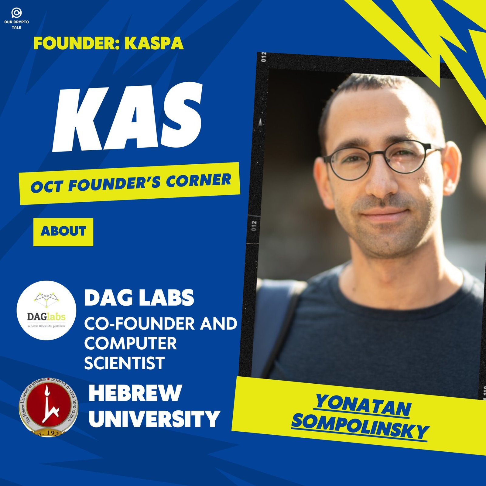 Our Crypto Talk | Yonatan Sompolinsky